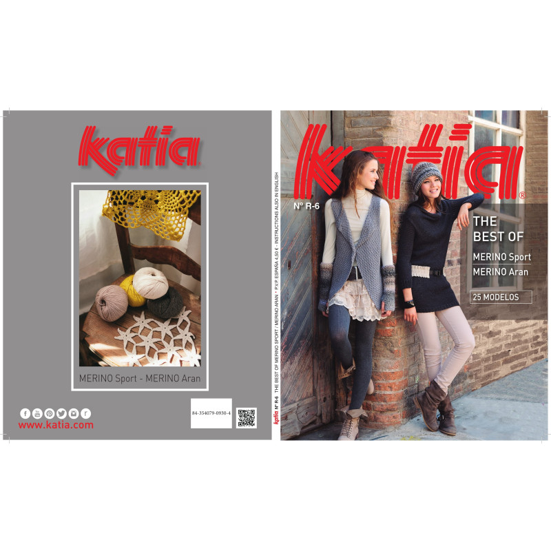 Katia The best of Merino Sport/ Merino Aran num R-6